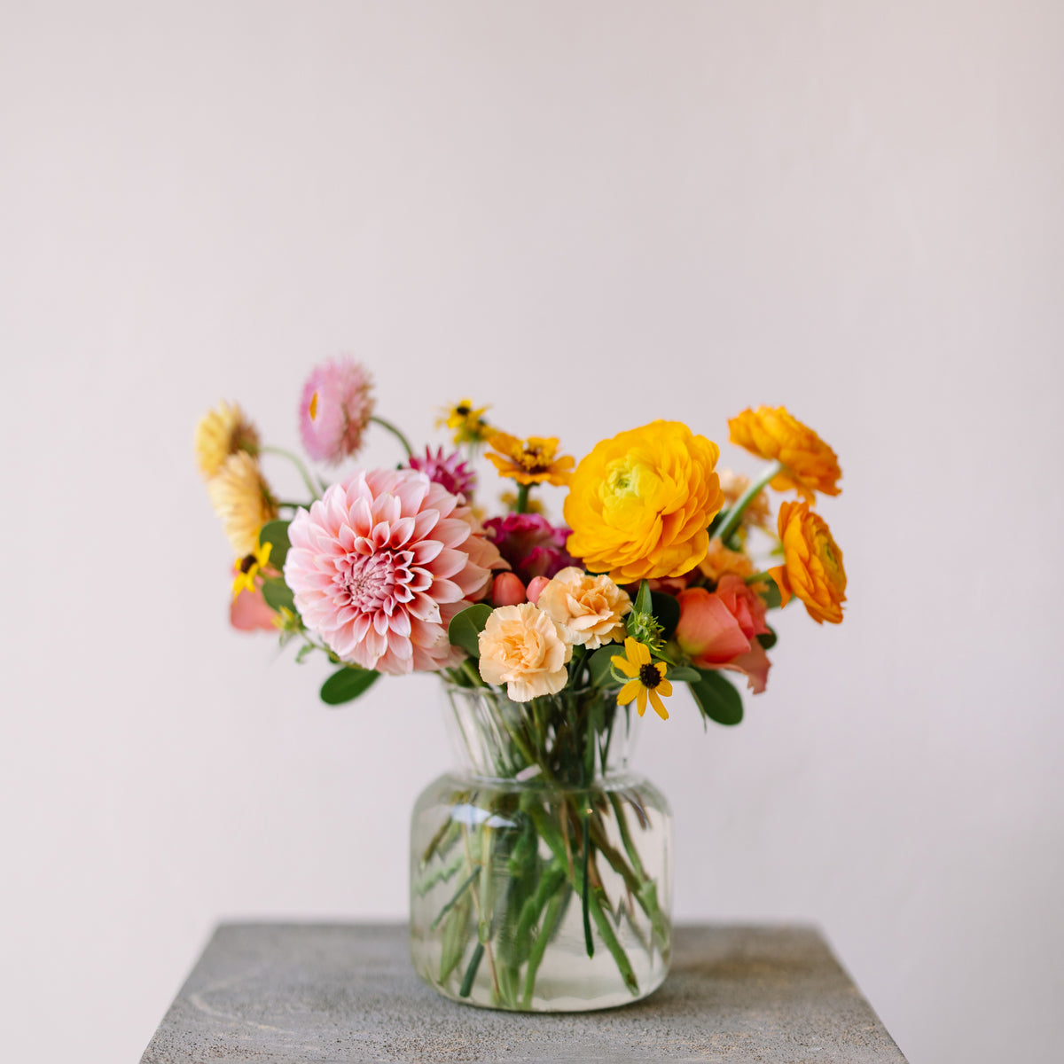 Classic Flower Arrangement – Brownstone Botanical